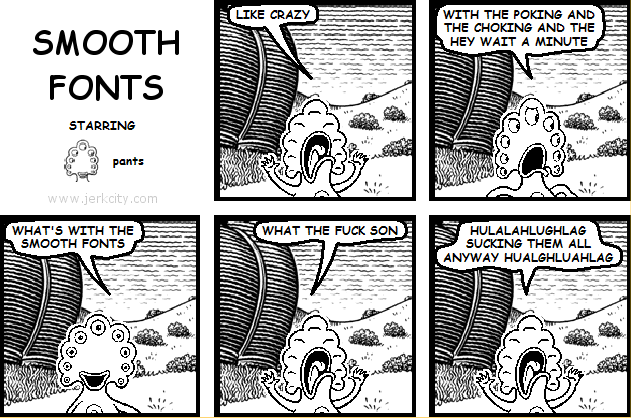 bonequest: smooth fonts