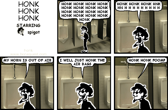 bonequest: honk honk honk