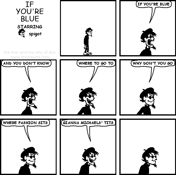 bonequest: if you're blue