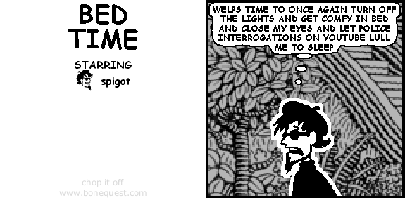 bonequest: bedtime